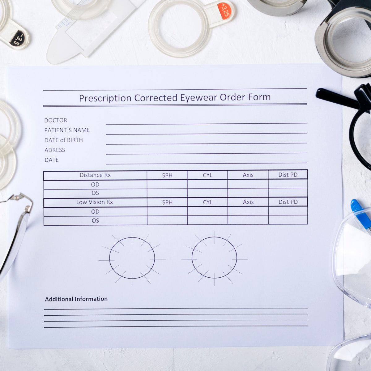 眼鏡の処方箋の読み方 – lakoh
