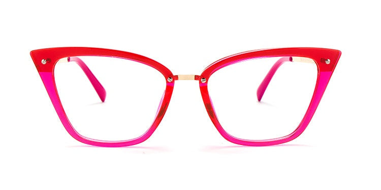 Herve Pink Eye-Cat Prescription Eyeglasses for Women – lakoh
