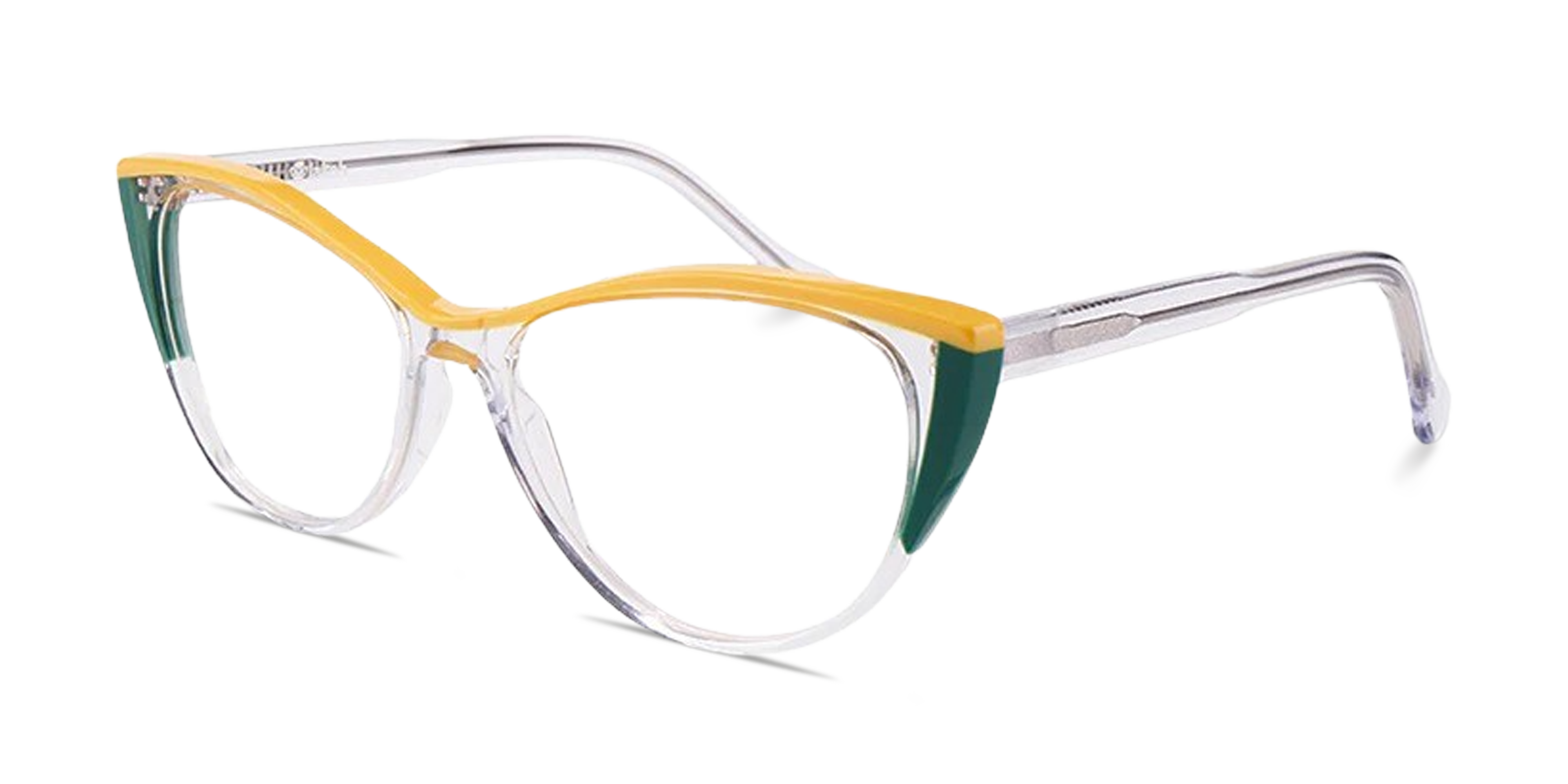 Black And Pink Patchwork Eyeglasses Aura Lakoh Black And Pink Patchwork Eyeglasses Aura Lakoh