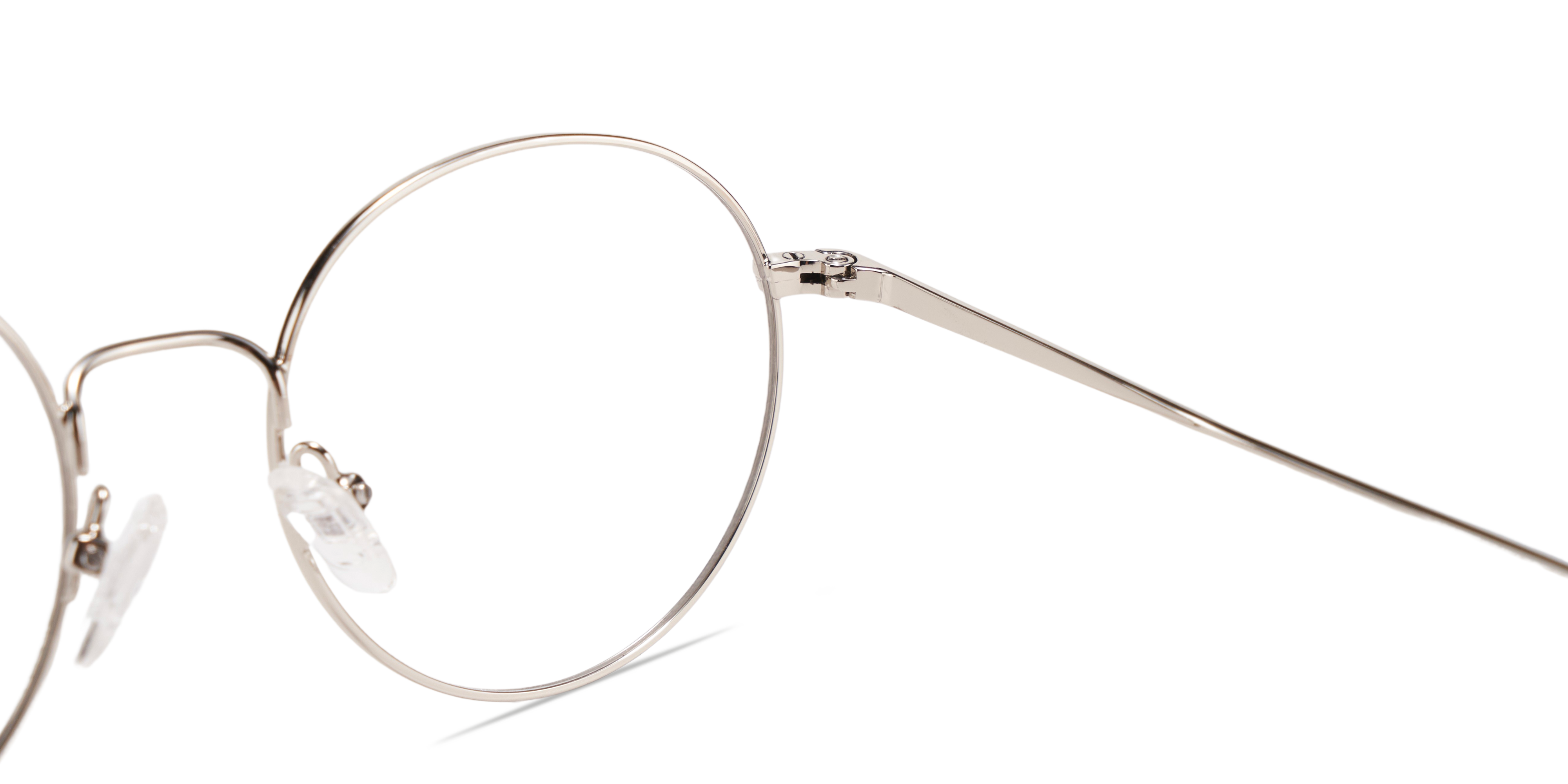 Gold Round Wire Rim Lightweight Frame Eyeglasses ___Lily – lakoh