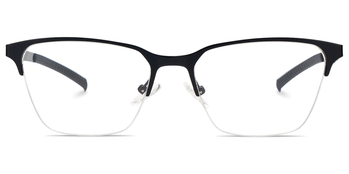 Classic Browline Frame Men's Metal Sports Glasses ___Lynton – lakoh