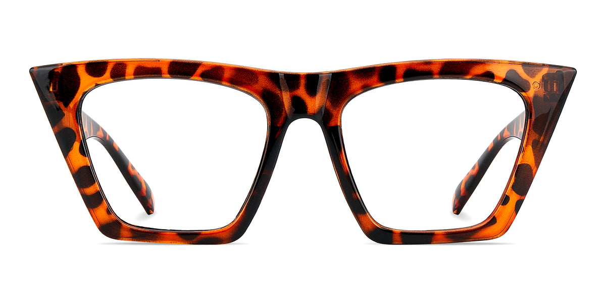 Cermin mata preskripsi Alina Inverted-Trapezoid untuk Wanita – lakoh